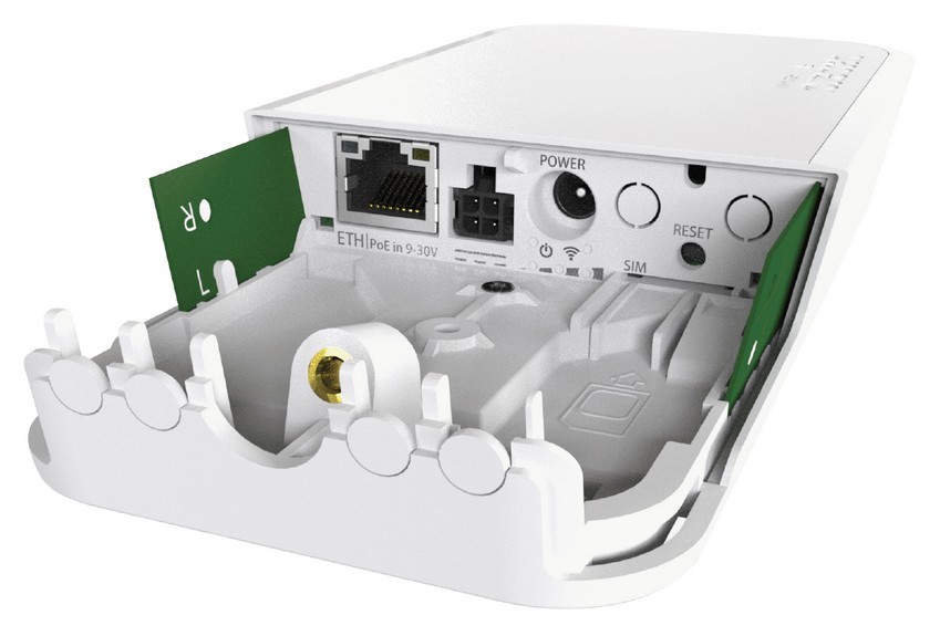 MikroTik RouterBOARD RB/wAPR-2nD&R11e-4G - RB/wAPR 4G Kit (LTE only ...
